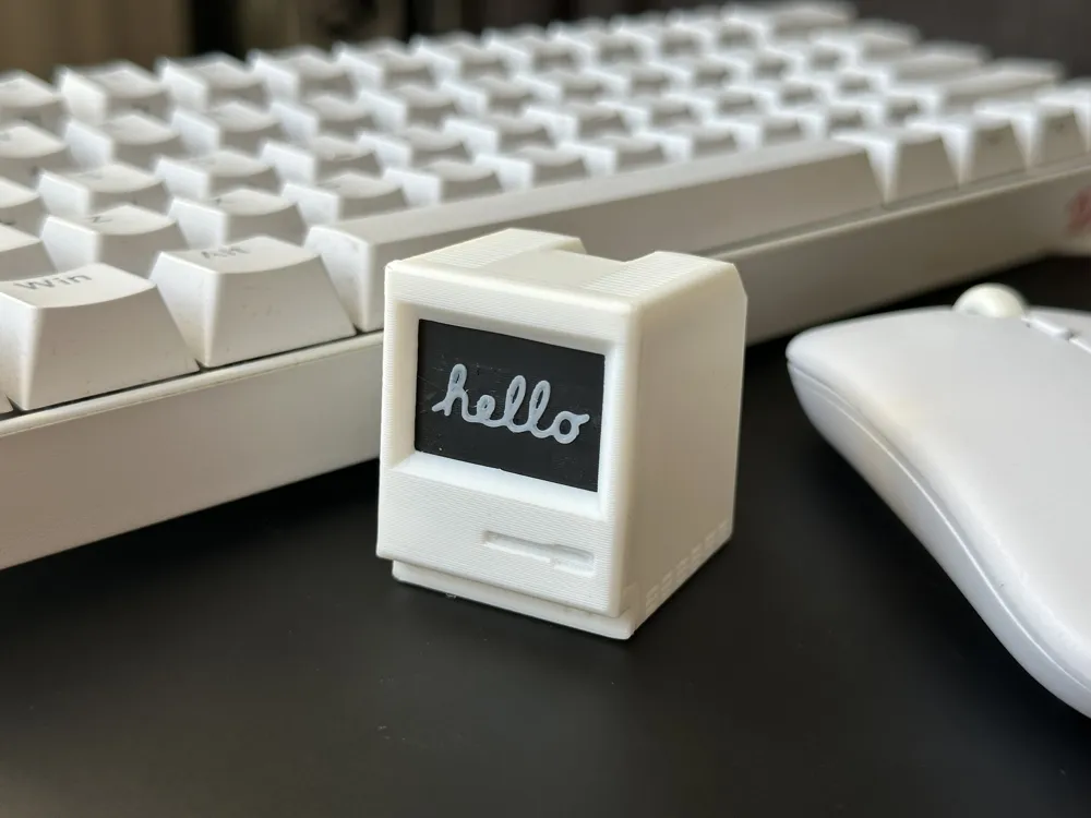 Tinytosh: Mini Retro PC & Smart WiFi Display ESP32 - Free 3D Print ...