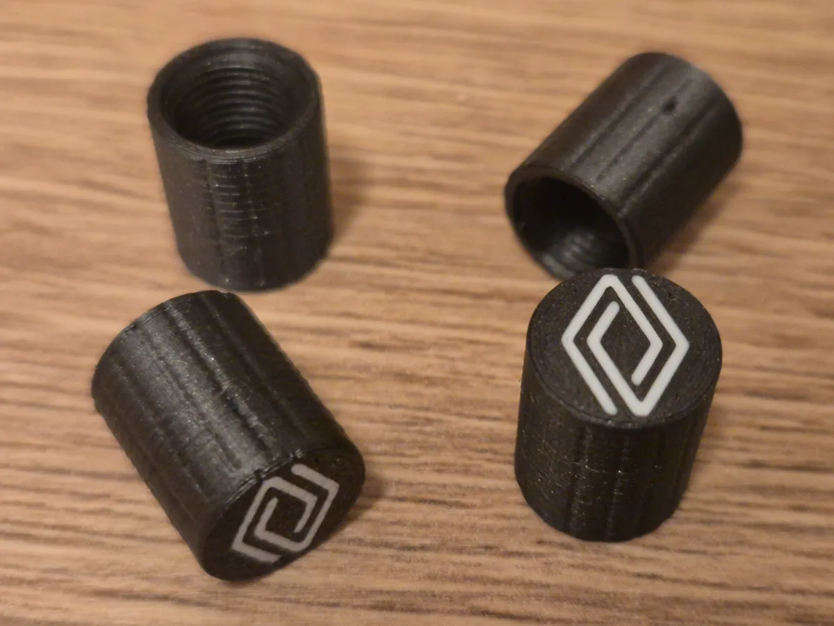 Renault Valve Cap - Free 3D Print Model - MakerWorld