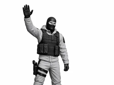 Soldier from Pavlov VR - Free 3D Print Model - MakerWorld