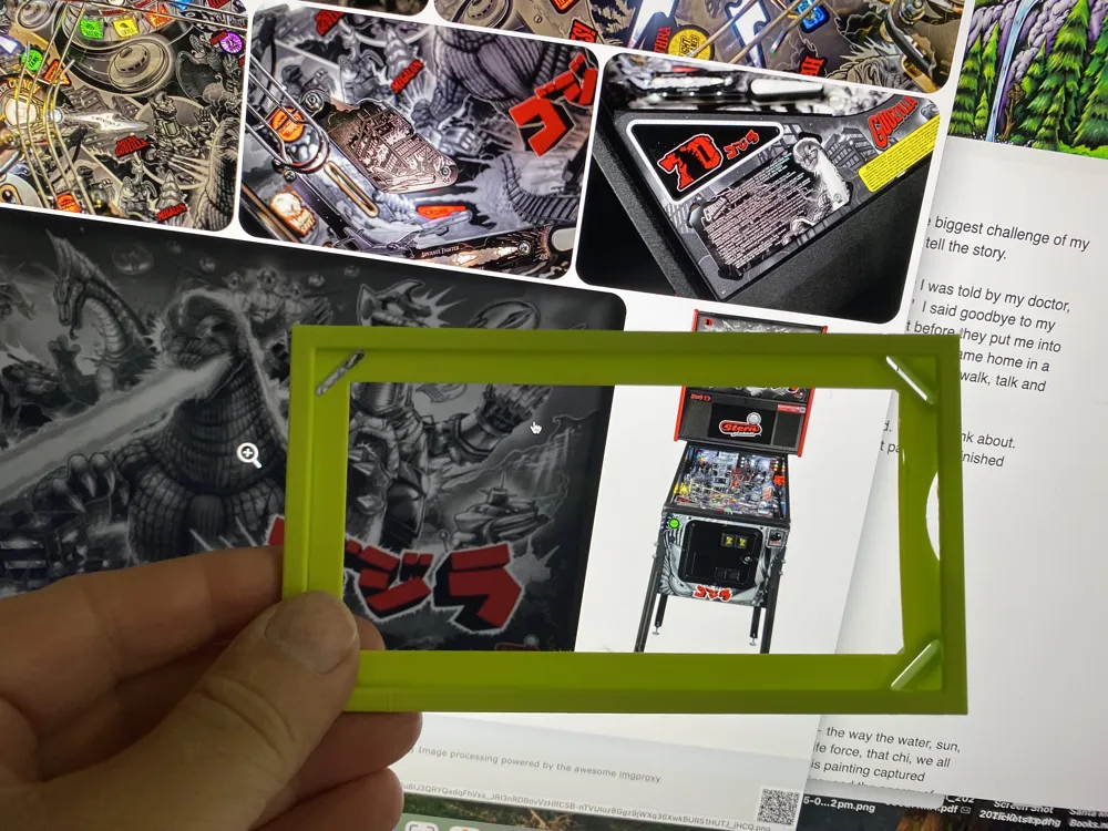 Stern Pinball Steel Apron Card Surround by Swinks MakerWorld: Download ...