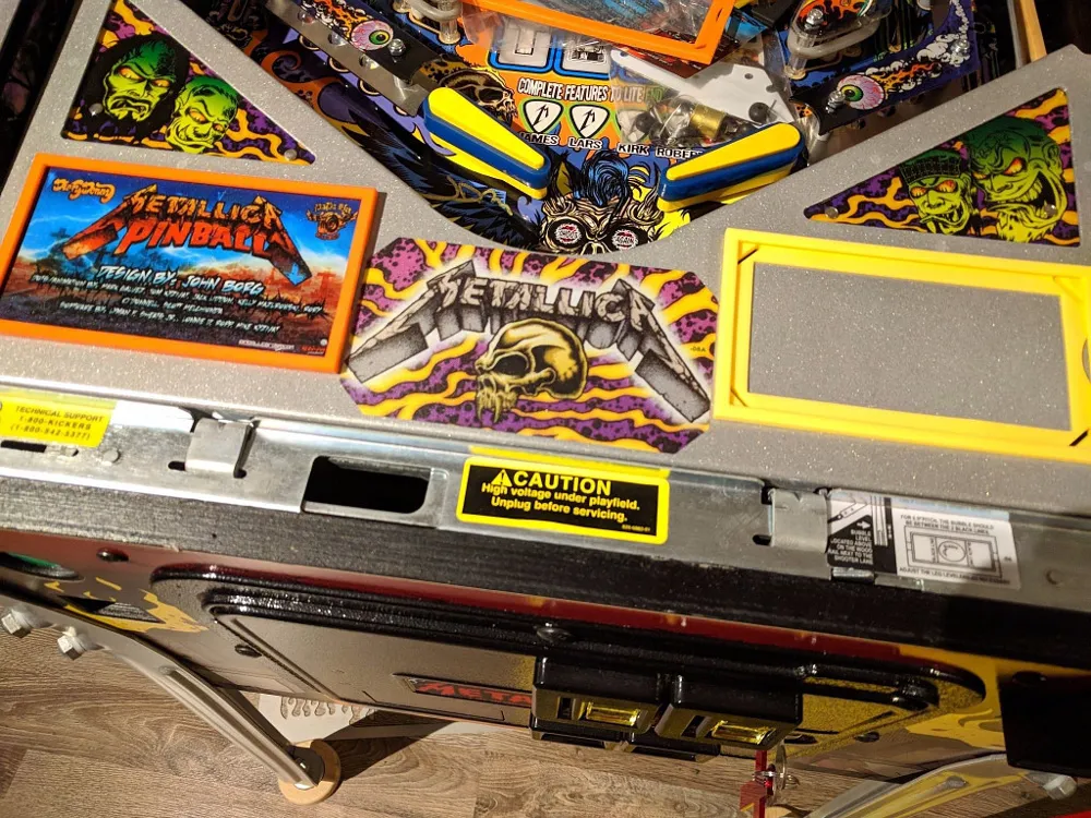 Stern Pinball Steel Apron Card Surround - Free 3D Print Model - MakerWorld