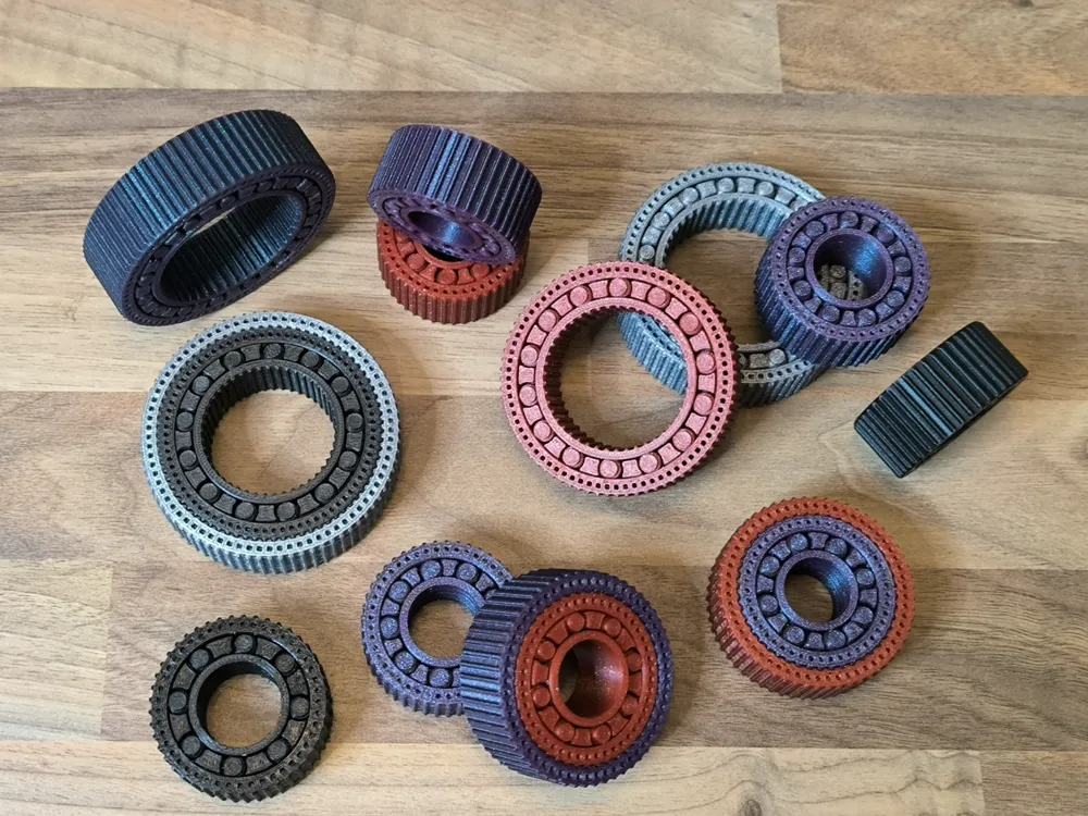 Micro Print-In-Place Bearing Fidget Spinner - Free 3D Print Model ...