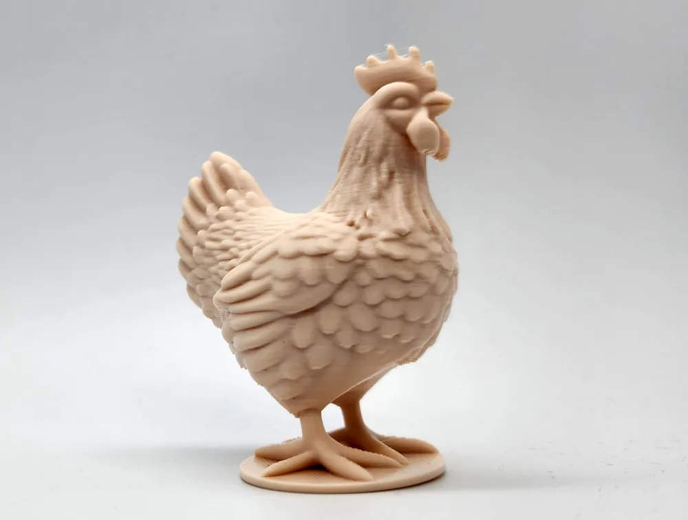 Chicken Miniature #2 - Free 3D Print Model - MakerWorld