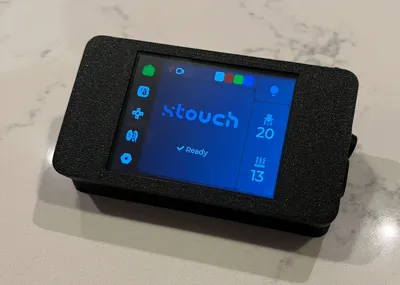 Battery powered XTouch Stand using ESP32-2432s028 Remixed by Pretzel 3D - MakerWorld