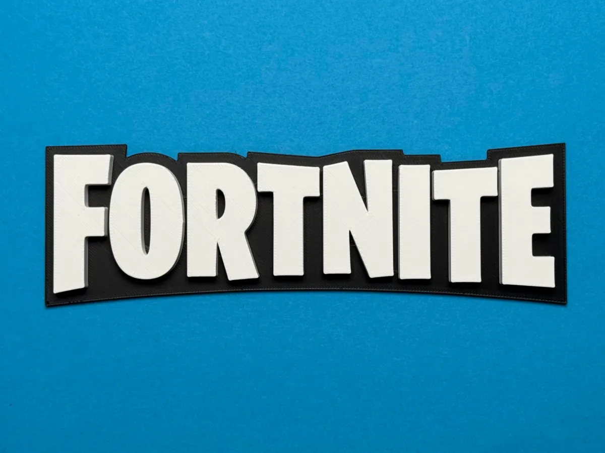 Fortnite Logo - Free 3D Print Model - MakerWorld