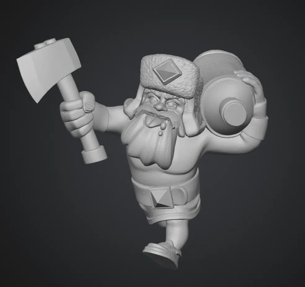 Lumberjack evo art - Free 3D Print Model - MakerWorld