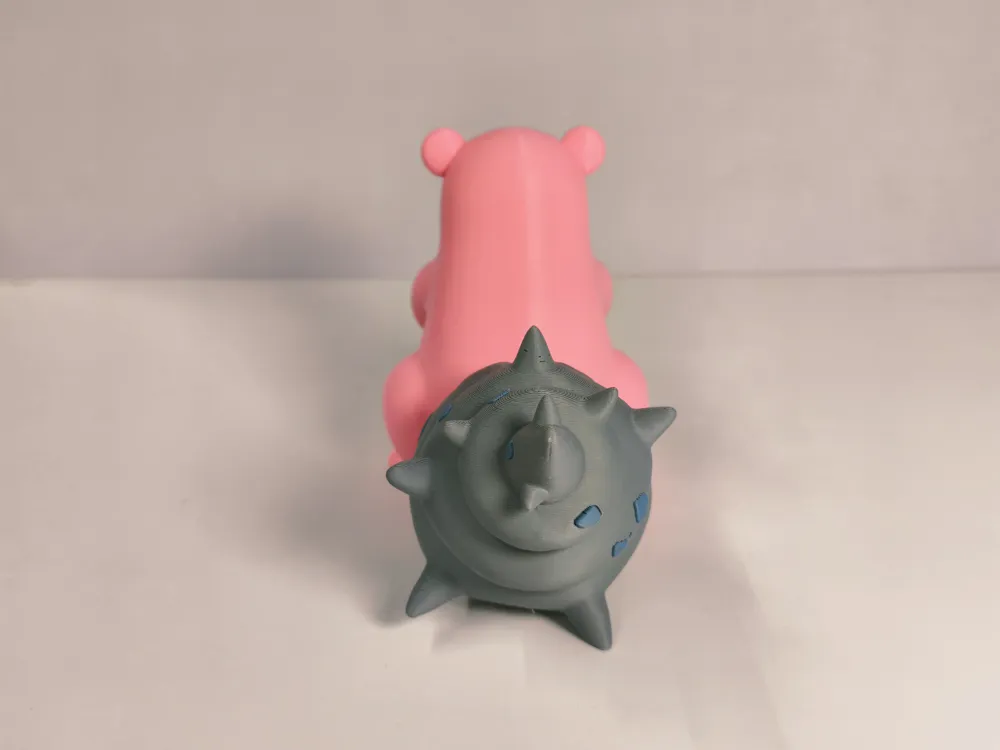 Pokémon First Generation #0080 Slowbro Multicolored Model - Free 3D ...