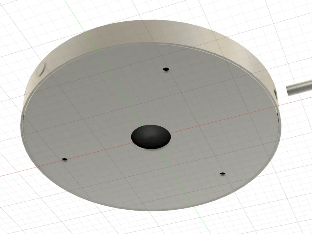Ceiling Lamp Base for 3 pendulum lamps - Free 3D Print Model - MakerWorld