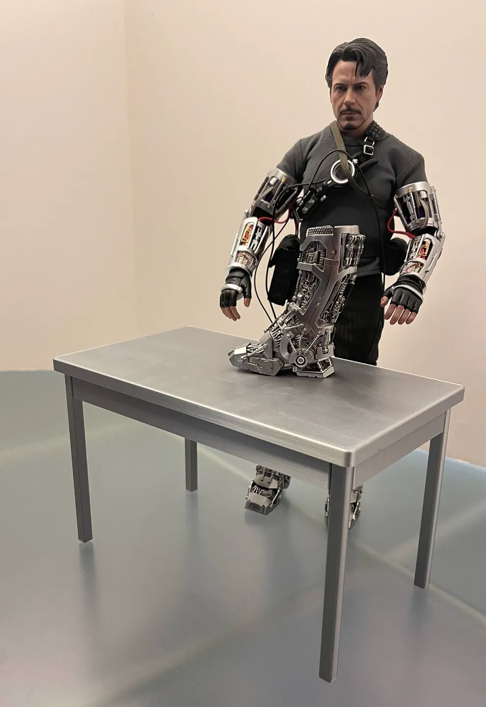 Metal Table - for HotToys 1:6 Scale Figures by futuristicvlad - MakerWorld