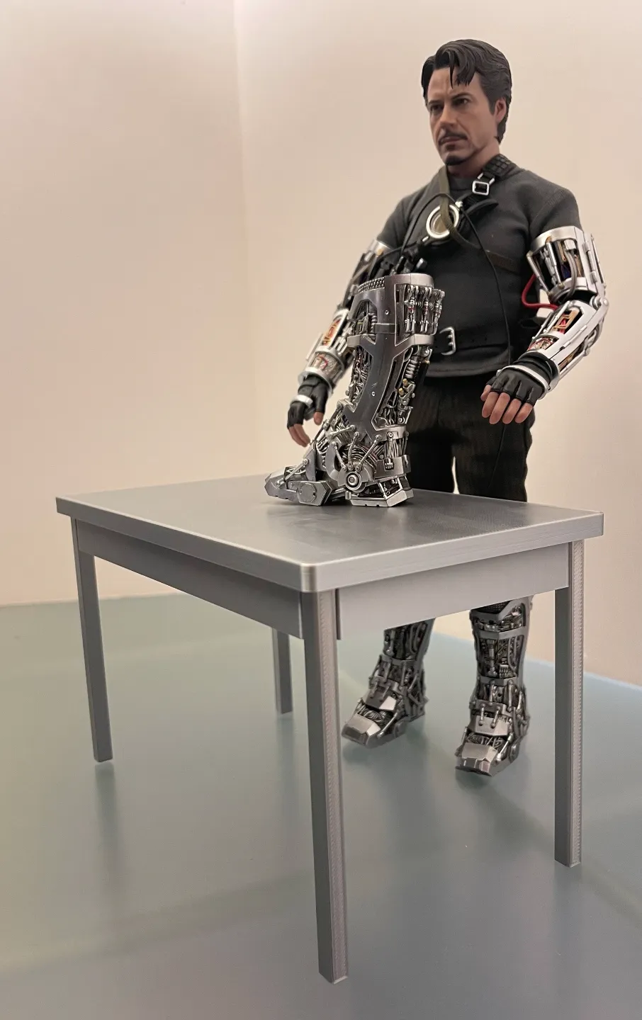 Metal Table - for HotToys 1:6 Scale Figures by futuristicvlad - MakerWorld
