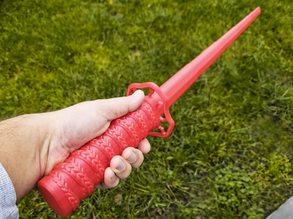 Woven Warrior Sword by New_Kids_Turbo MakerWorld: Download Free 3D Models