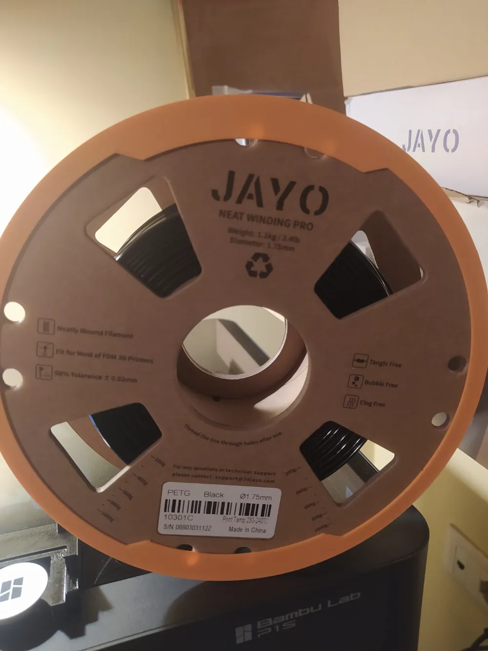 JAYO Cardboard Spool Ring for AMS by Chamomile_3D - MakerWorld
