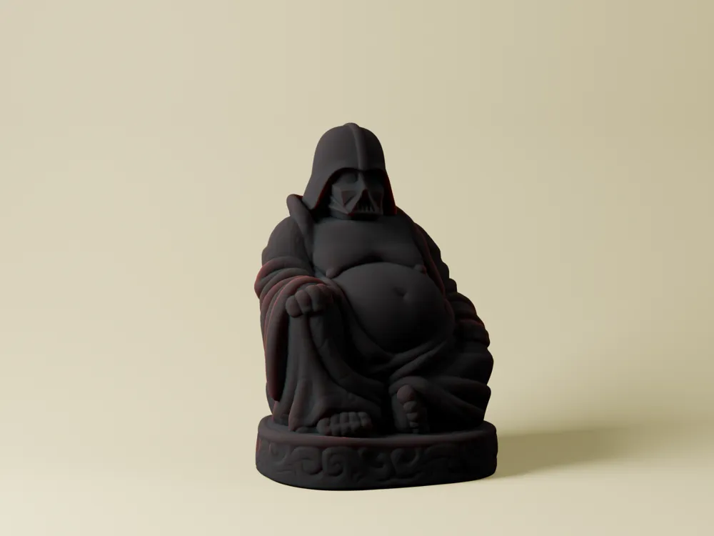 Vader Buddha - Darth Vader as Buddha by DigerTorsk MakerWorld: Download ...