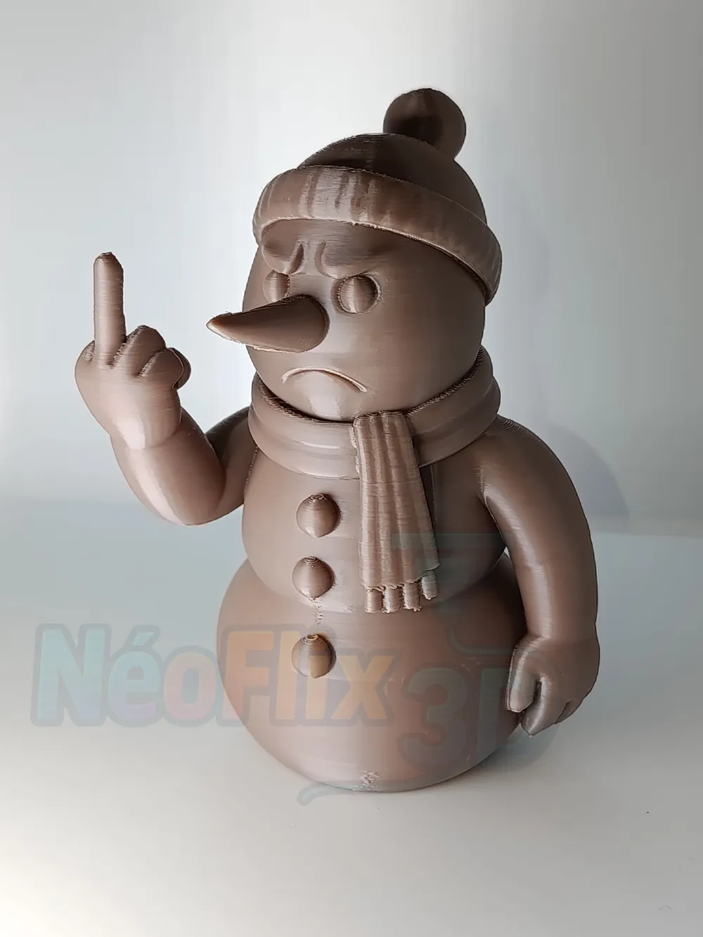 Grumpy Snowman F*ck by Neoflix3d MakerWorld: Download Free 3D Models