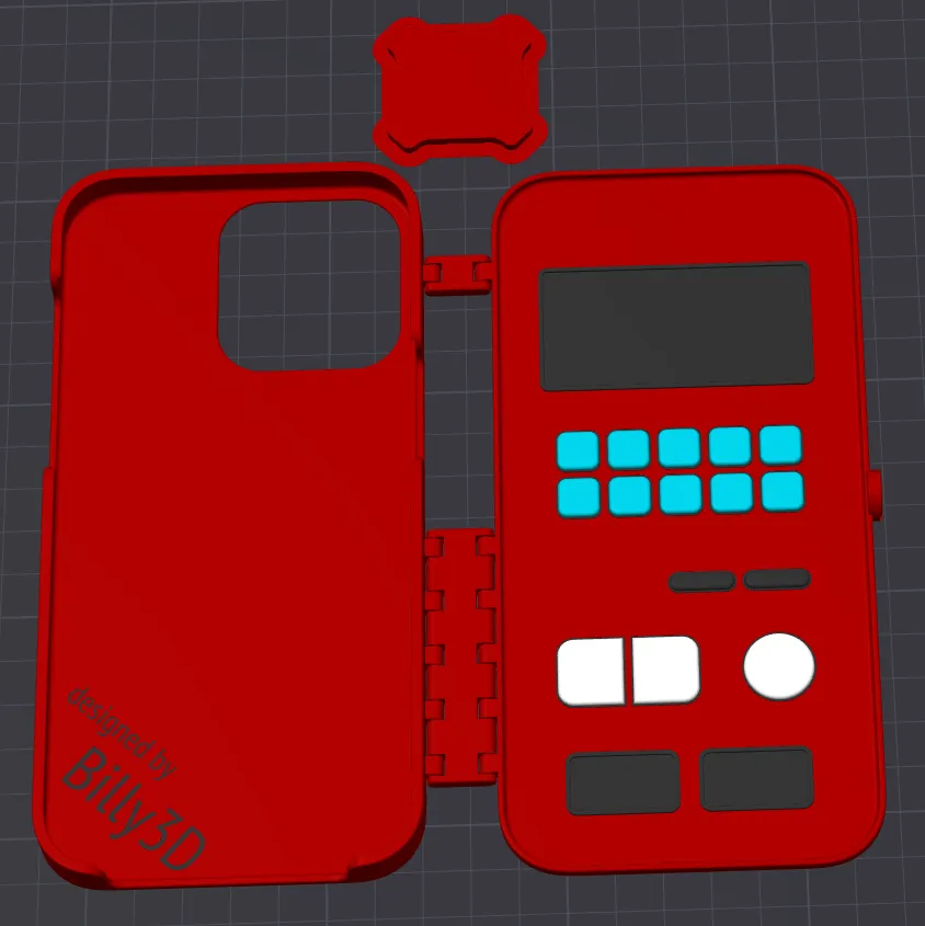 iPhone 14 Pro Max Pokédex Phone Case - Free 3D Print Model - MakerWorld