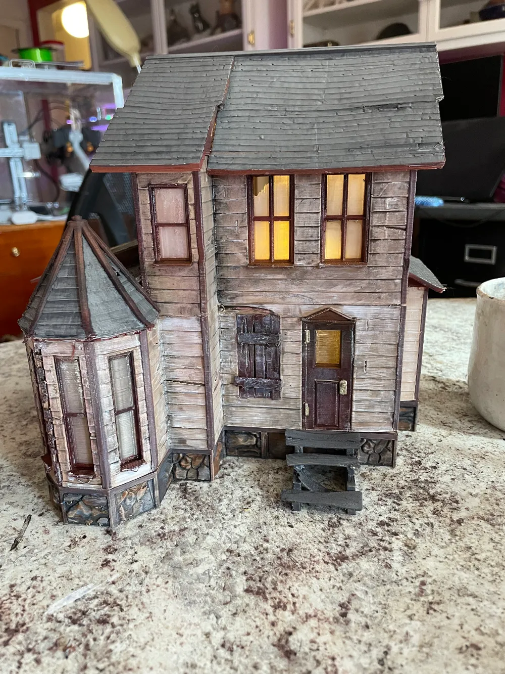 Auntie Fa's 2023 Haunted House by Auntie Fa MakerWorld: Download Free ...