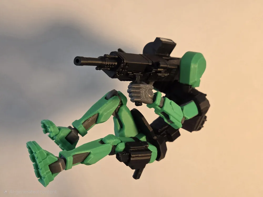 Working Helldivers 2 AC-8 Autocannon For Dummy 13 - Free 3D Print Model ...