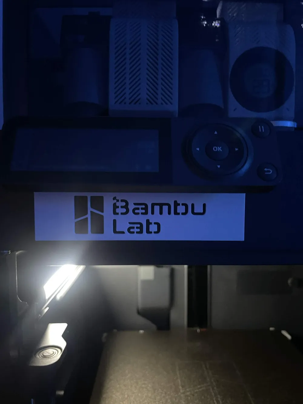 Bambu Lab P1S Front Badge Clip |Printer Decoration - Free 3D Print ...