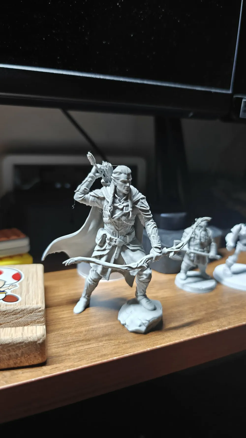 Elf Archer Figure - Free 3D Print Model - MakerWorld