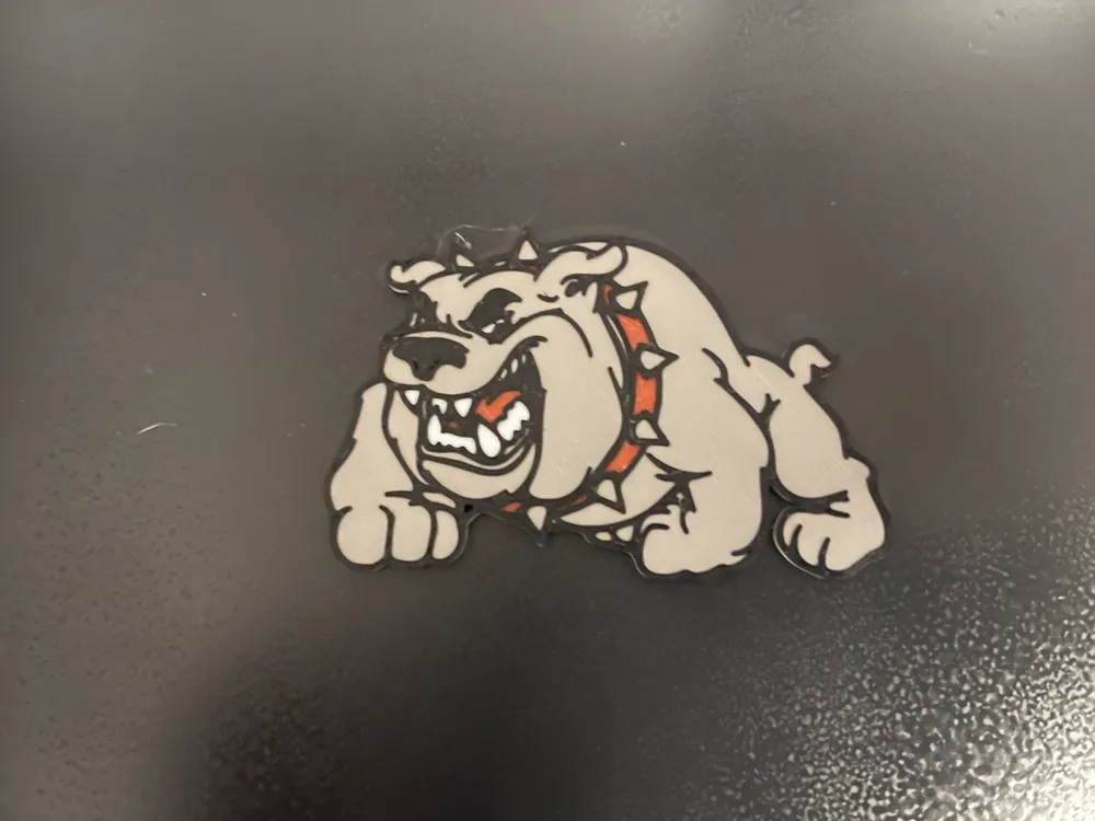 Bulldog Badge by Catharsis69 - MakerWorld