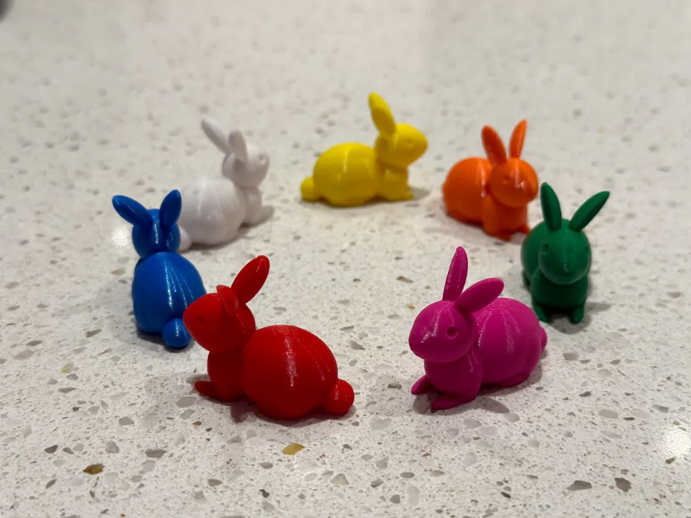 Tiny (Easter) Bunnies! by TheBear - MakerWorld