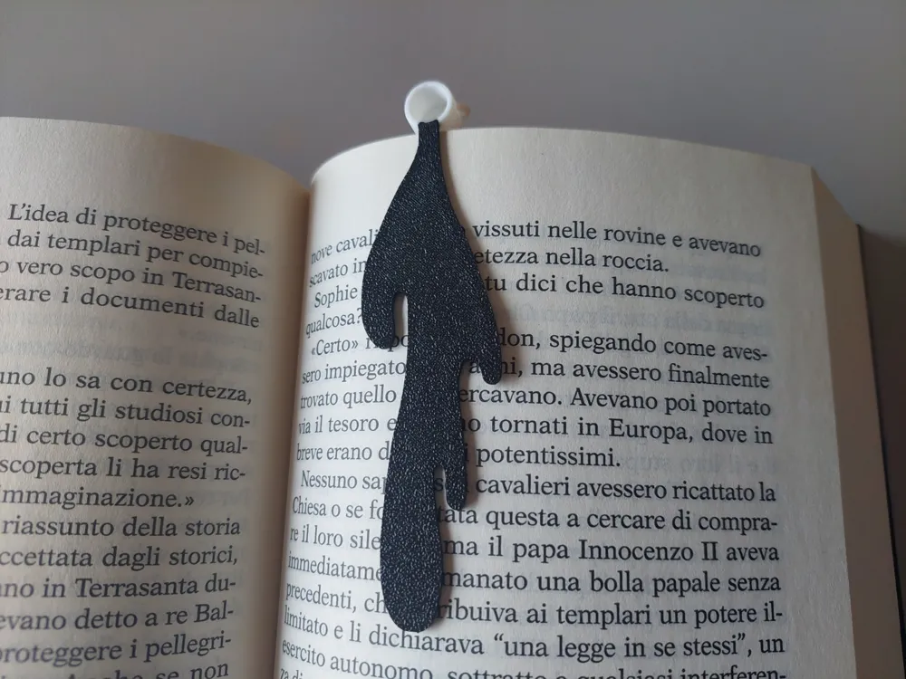 spilled coffee bookmark by jackplus - MakerWorld
