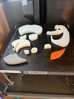 Olaf wall art (NO AMS Multipart) by Chris dobo - MakerWorld