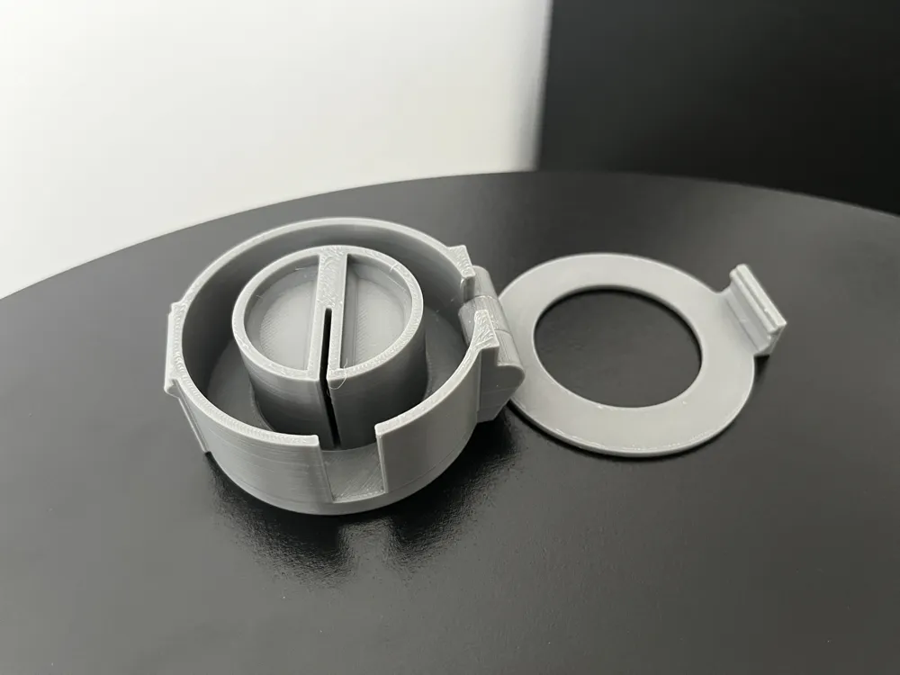 Sewing Meter Winder - print-in-place, parametric - Free 3D Print Model ...