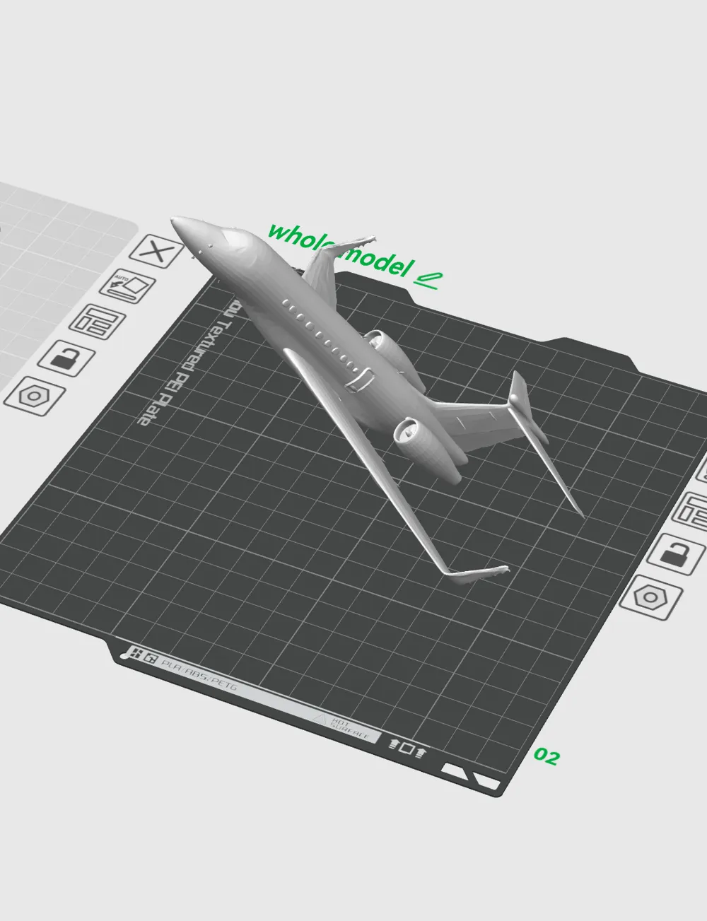 Embraer Praetor 600 - Private Jet (1:120 scale) - Free 3D Print Model ...