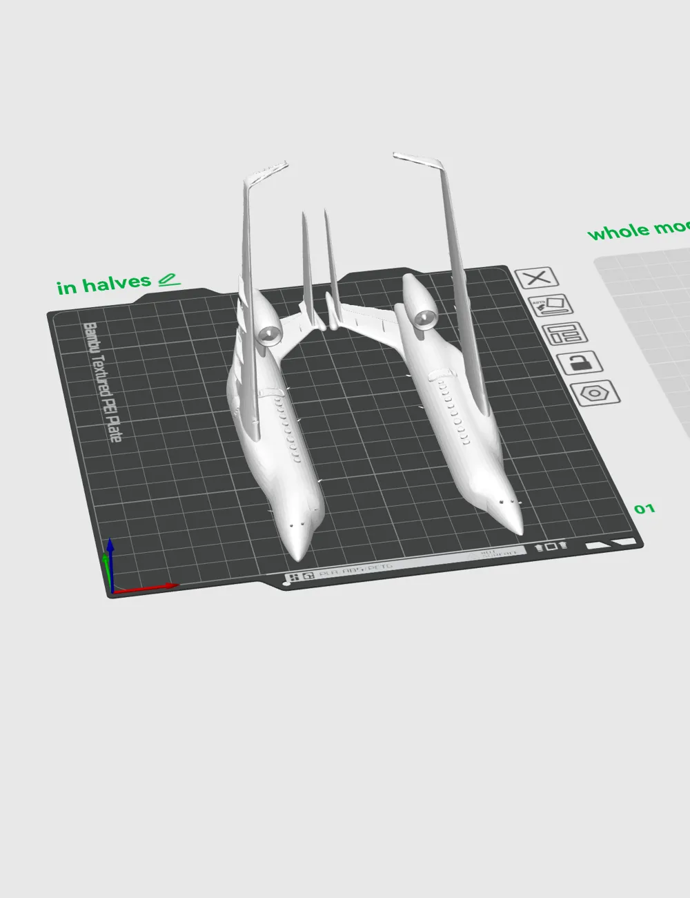 Embraer Praetor 600 - Private Jet (1:120 scale) - Free 3D Print Model ...