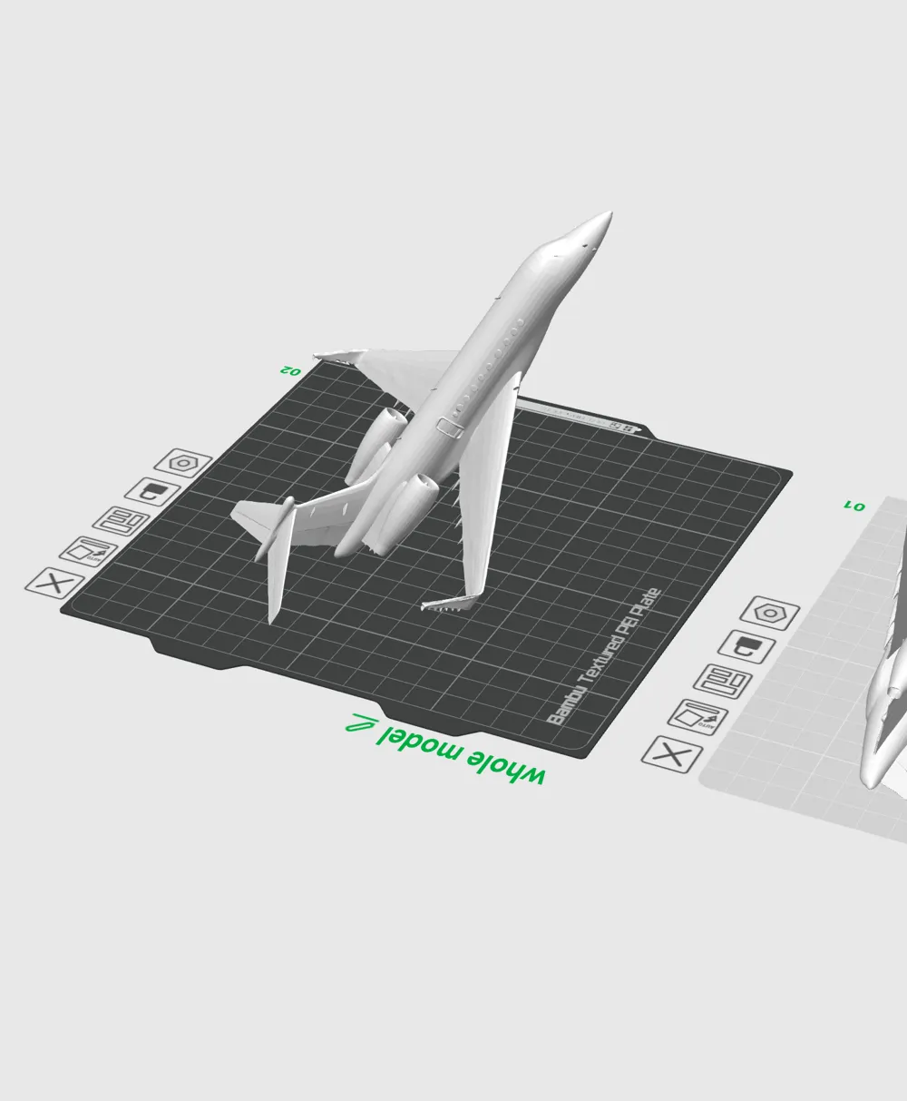 Embraer Praetor 600 - Private Jet (1:120 scale) - Free 3D Print Model ...