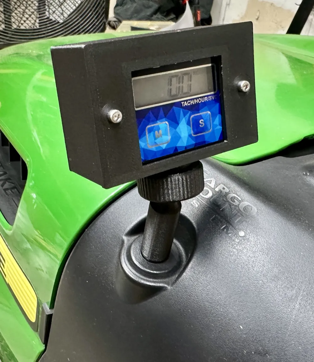 John Deere Hour Meter/Tachometer Gauge Mount by Drew Prints Things ...