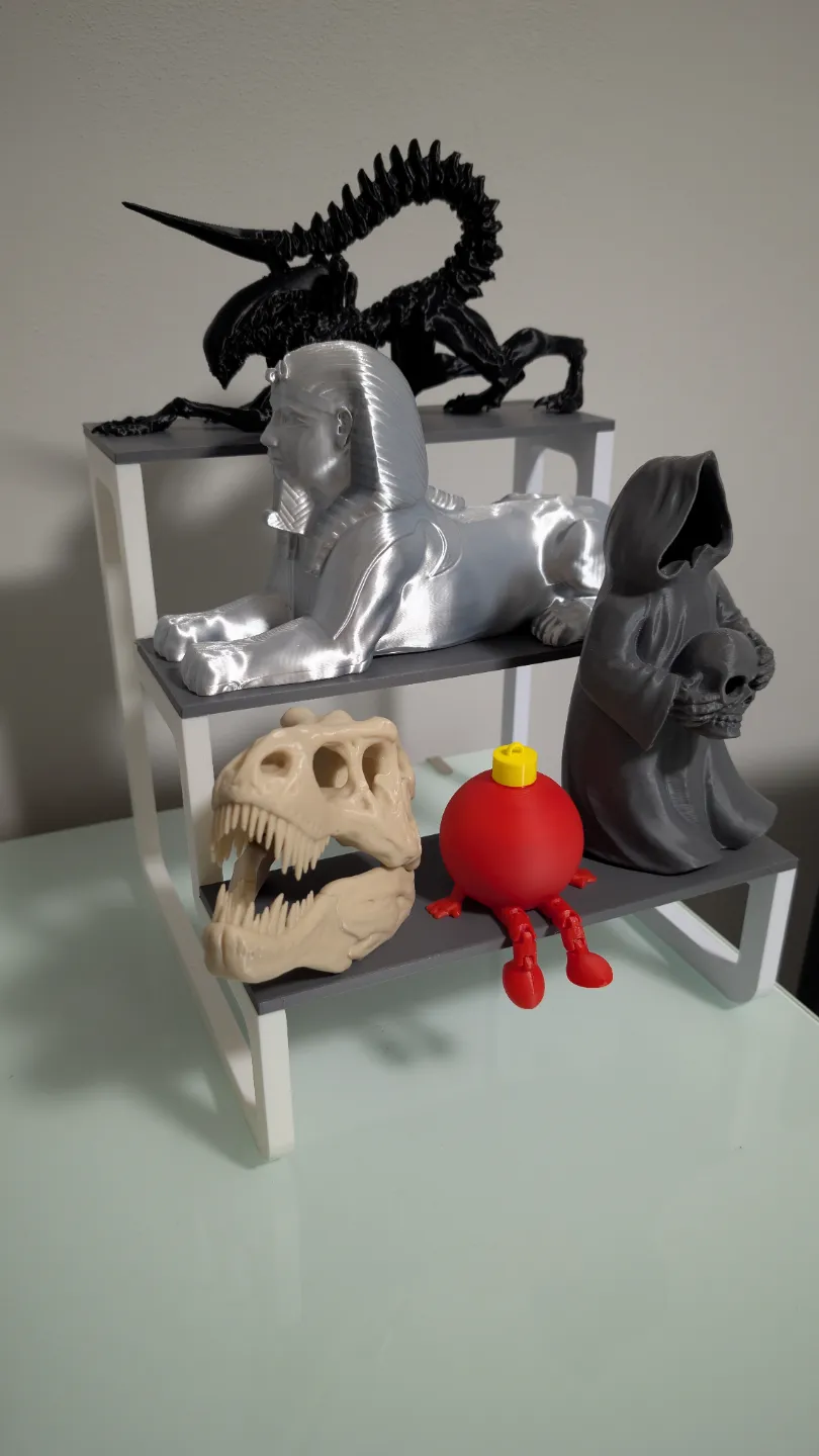 3-shelf display stand - Free 3D Print Model - MakerWorld