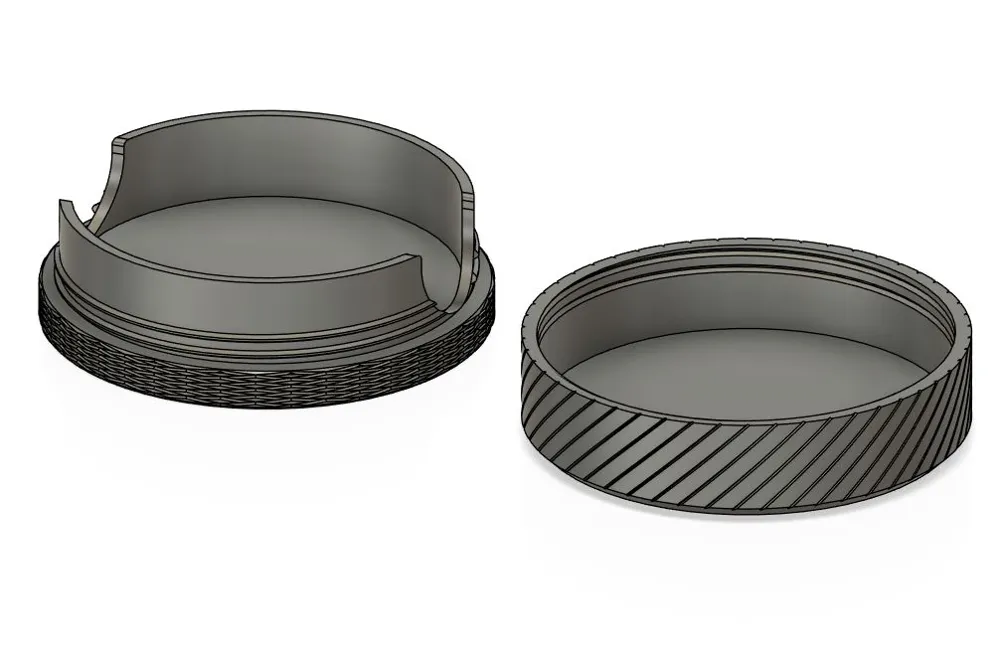 Aeropress Travel Filter Case by SBOttosen - MakerWorld