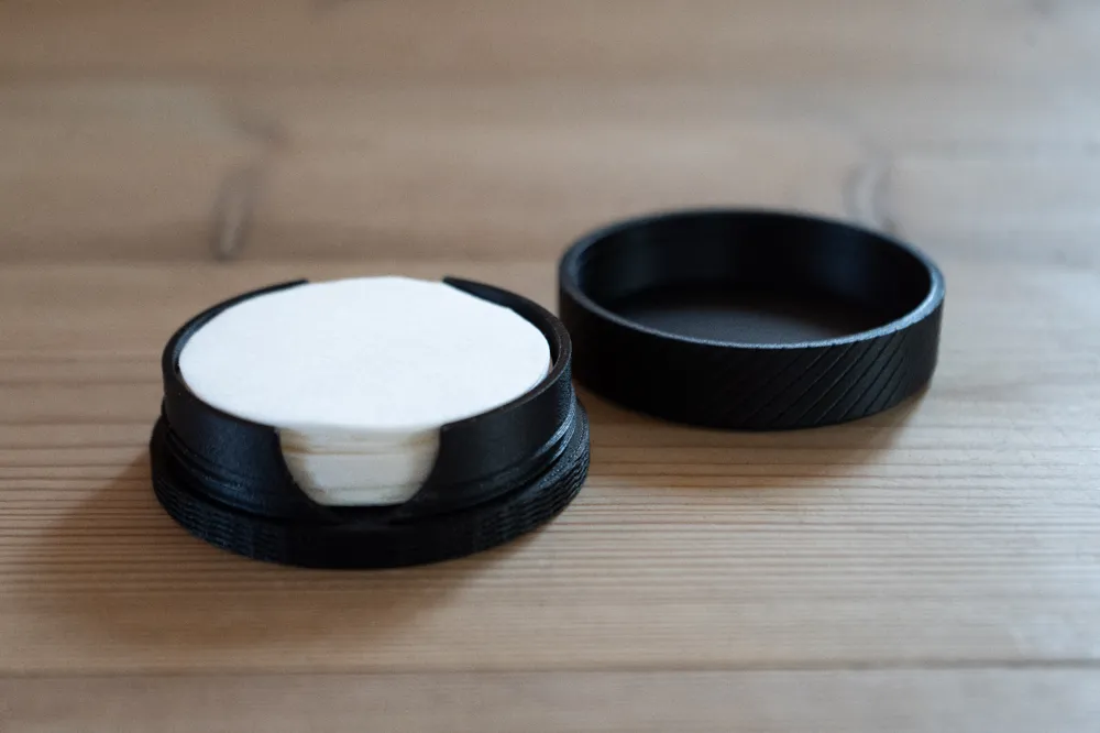 Aeropress Travel Filter Case by SBOttosen - MakerWorld