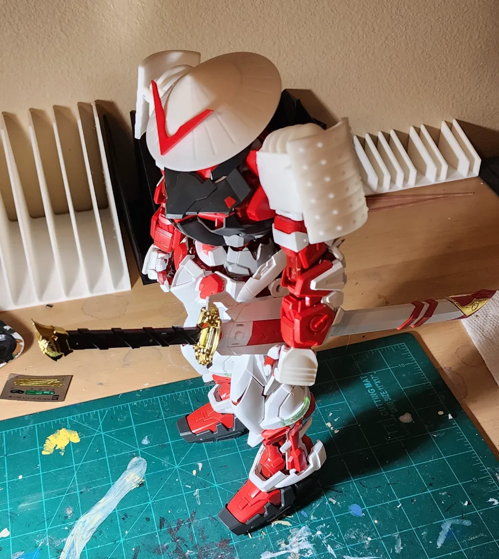 PG Gundam Astray Samurai Armor by digitallyforgeddesigns MakerWorld ...