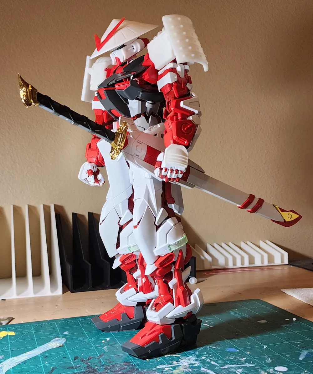 PG Gundam Astray Samurai Armor by digitallyforgeddesigns MakerWorld ...