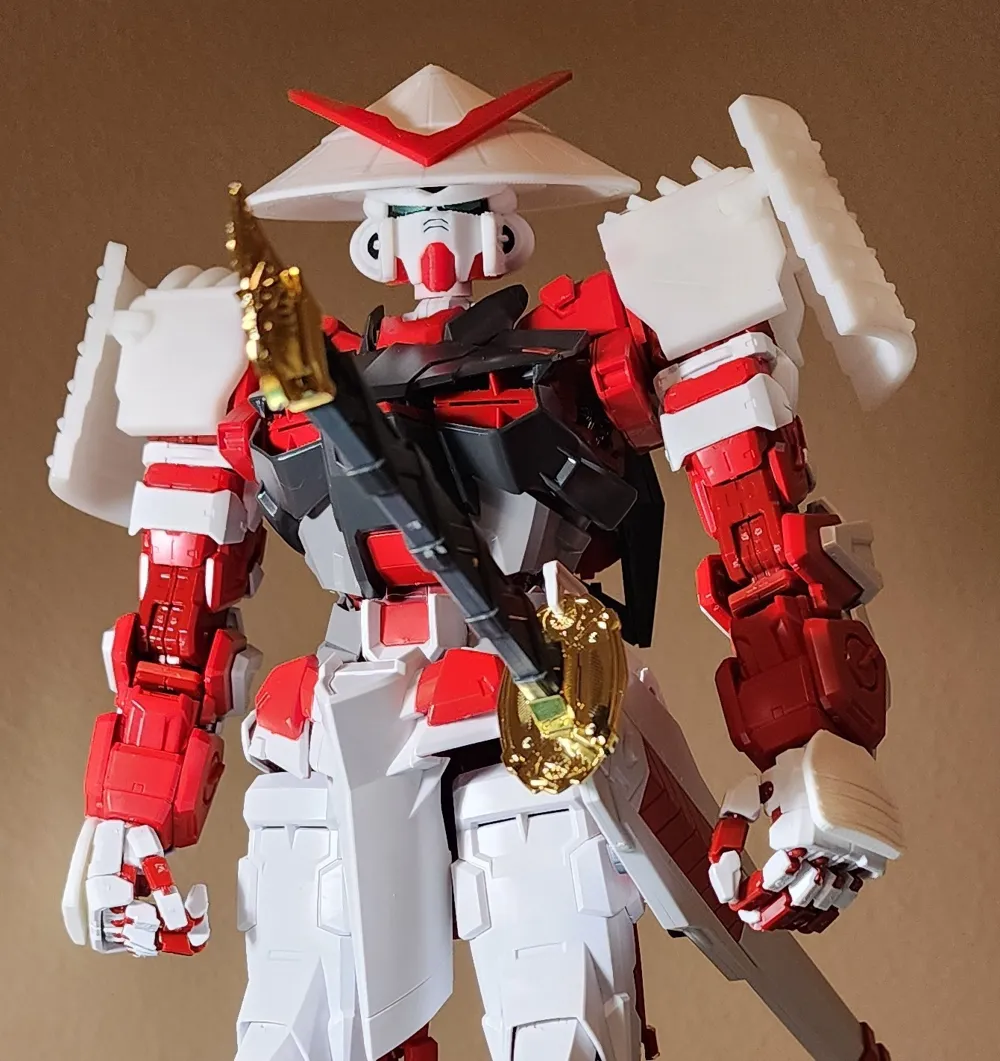 PG Gundam Astray Samurai Armor by digitallyforgeddesigns MakerWorld ...