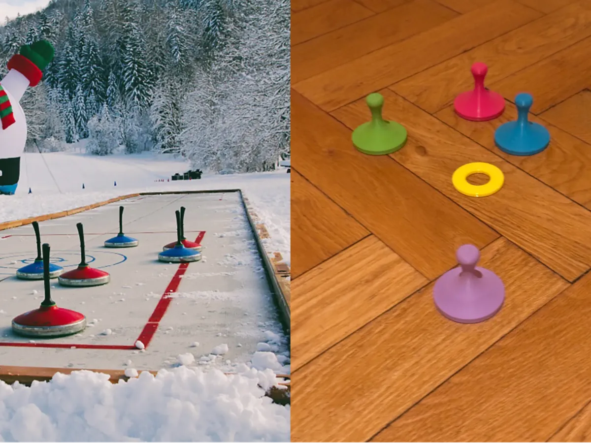Mini / Table Ice Stock Sport Curling - Free 3D Print Model - MakerWorld