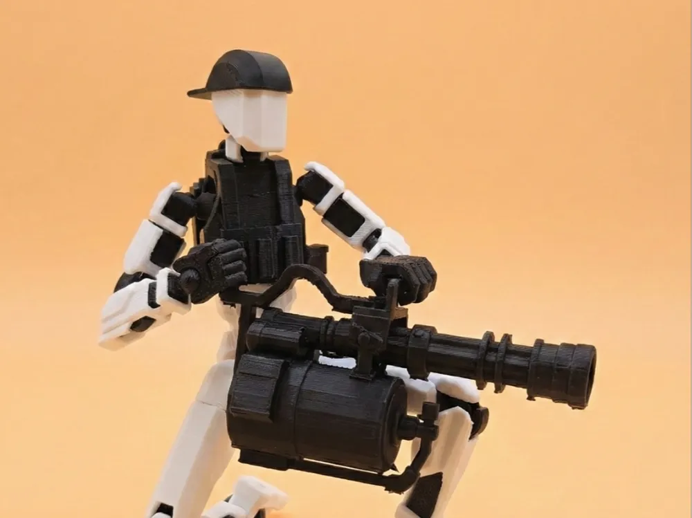 Minigun de Dummy 13 (Team Fortress 2) - Modèle d'Impression 3D Gratuit ...