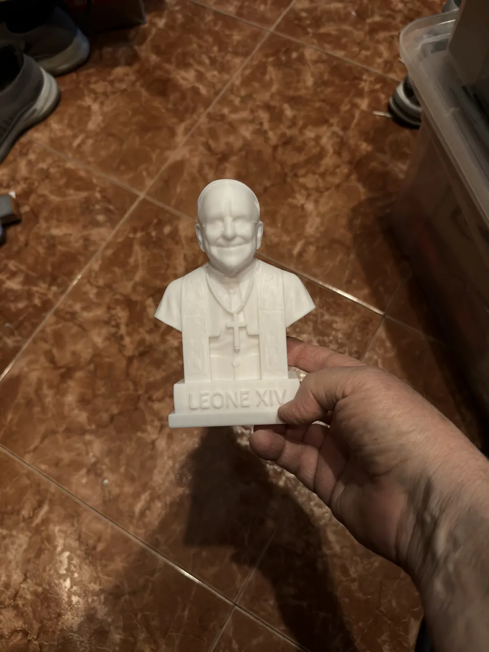 Bust of the new pope LEO XIV - Free 3D Print Model - MakerWorld