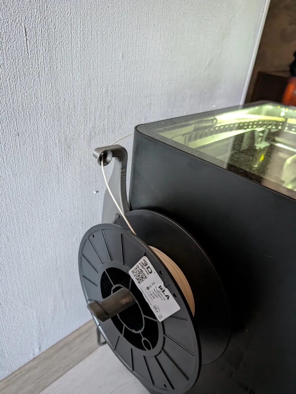 Bambu P1S Horizontal Side Filament Holder Remixed by AngasMakerWorld ...