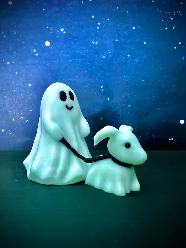 Original Ghost Walking Dog - Free 3D Print Model - MakerWorld