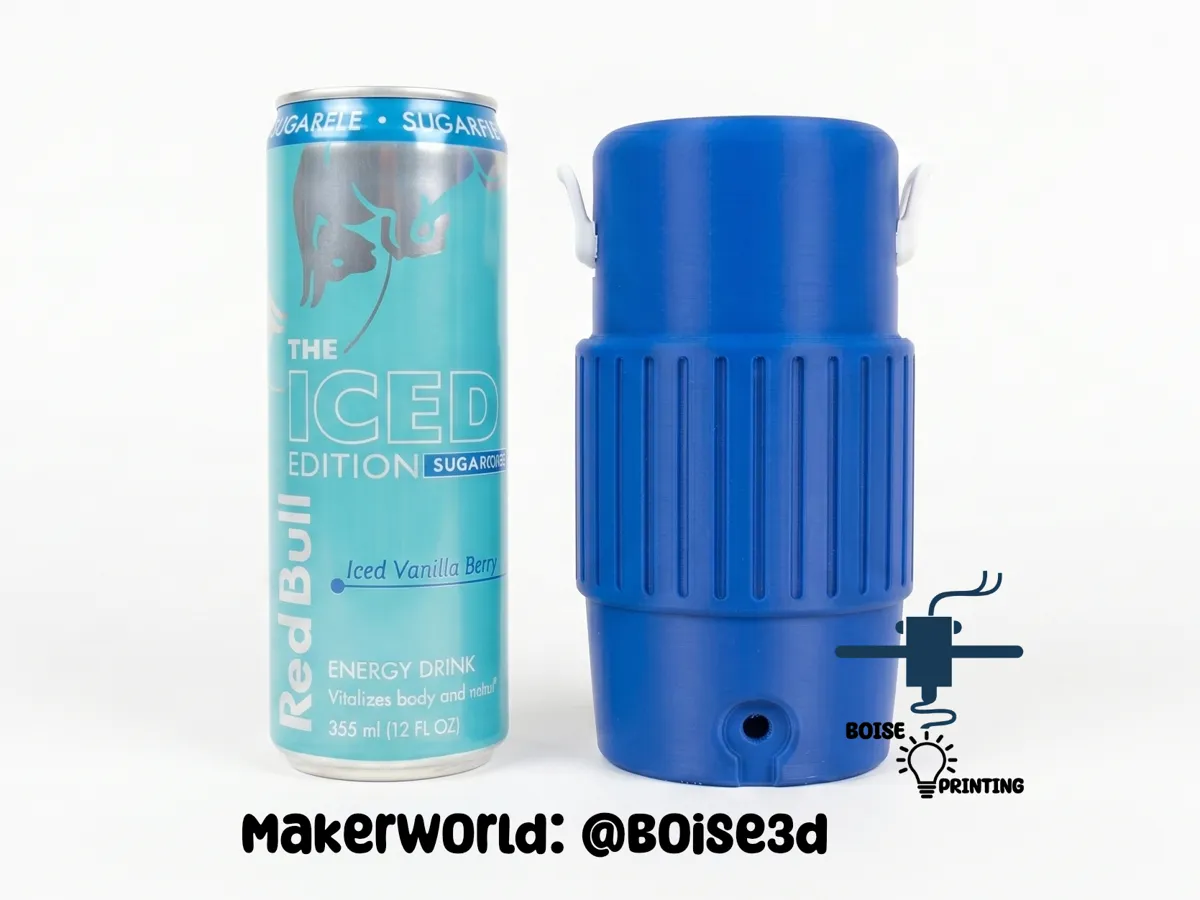 Universal Slim Can – Igloo Cooler Koozie - Free 3D Print Model - MakerWorld