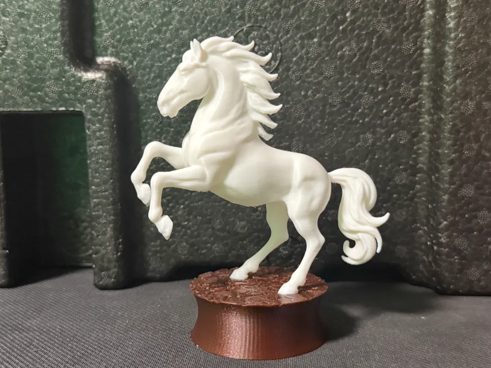 Majestic Modern Wild Bronco Figurine Art Remixed by Talvor MakerWorld ...
