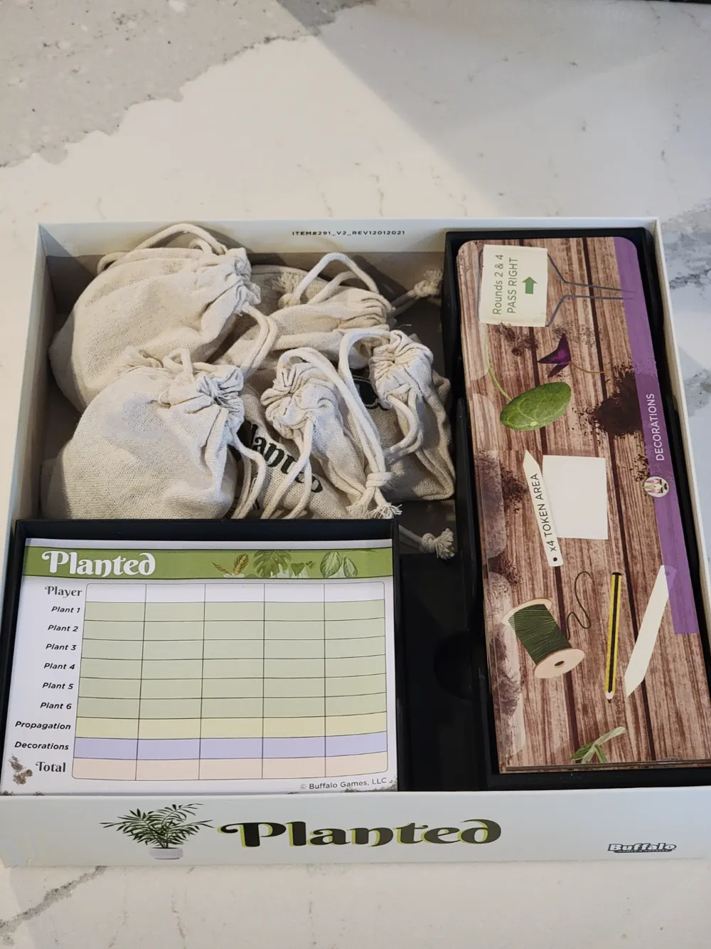 Planted Board Game Insert by 3Snakes MakerWorld: Download Free 3D Models