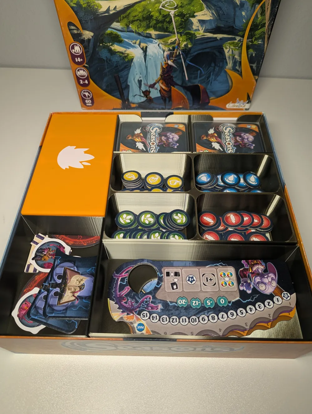 Seasons Board Game Insert (Expansions Included) - Free 3D Print Model ...