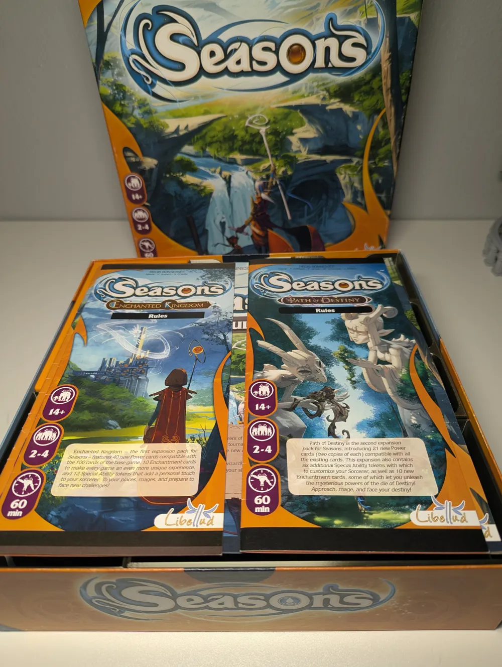 Seasons Board Game Insert (Expansions Included) - Free 3D Print Model ...