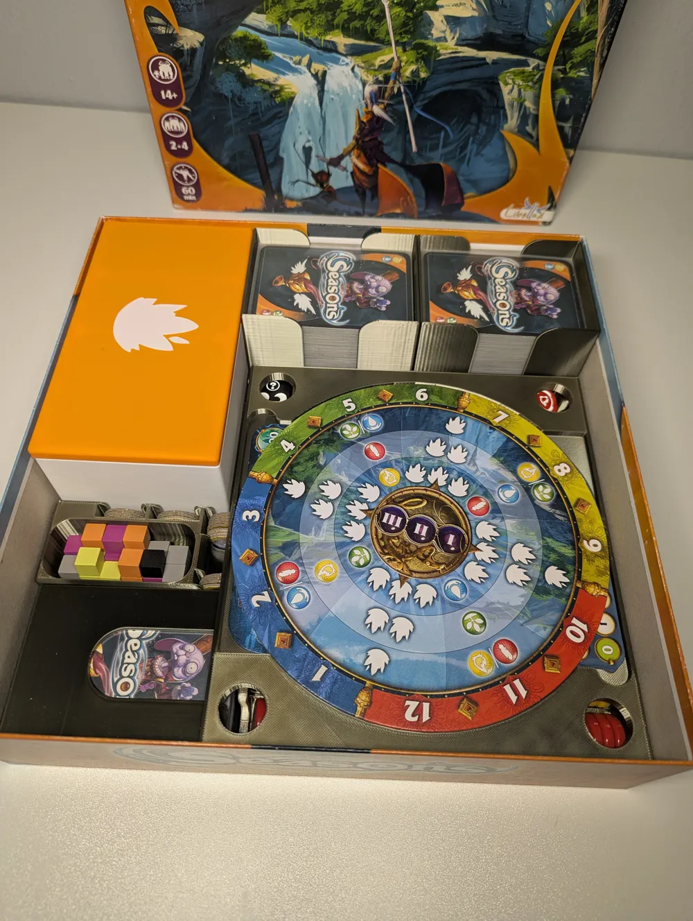 Seasons Board Game Insert (Expansions Included) - Free 3D Print Model ...