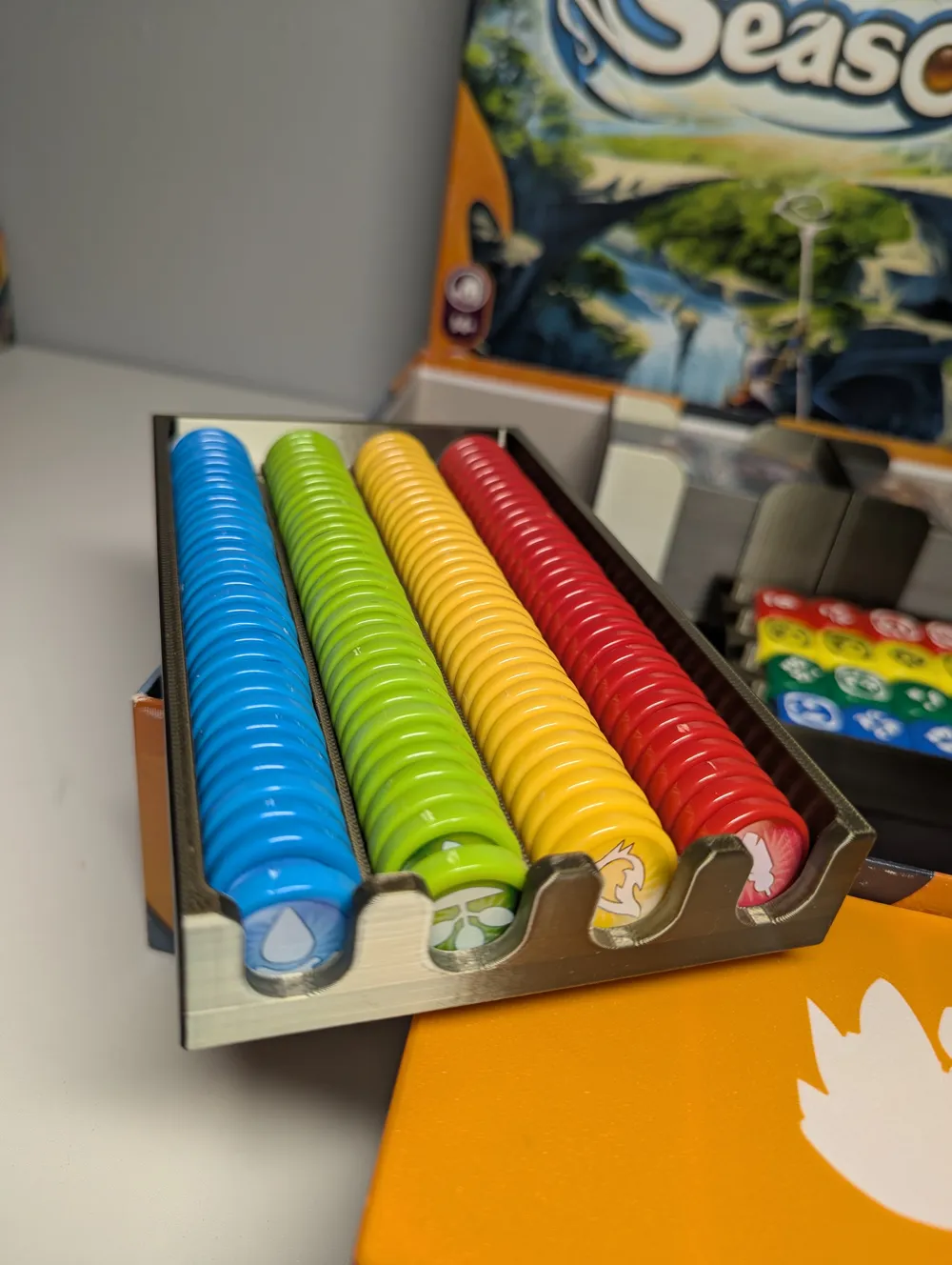 Seasons Board Game Insert (Expansions Included) - Free 3D Print Model ...